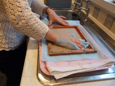 Interlaced Textile Arts Making Paper