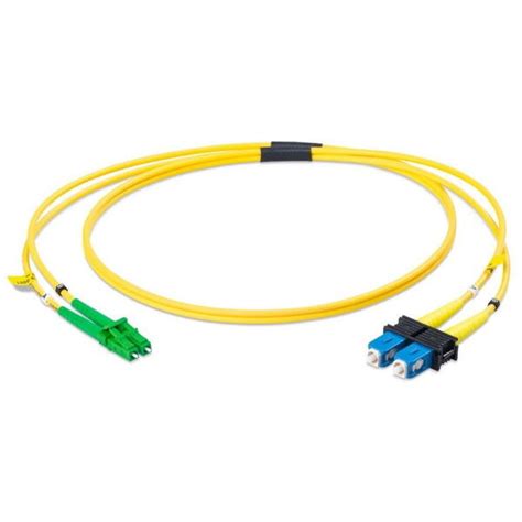 Patch Fibra Optica Patchcord Fo Sc Pc Lc Apc Sm Os2 9 125 Manta Lszh