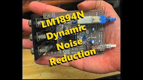Lm1894n Dynamic Noise Reduction Youtube