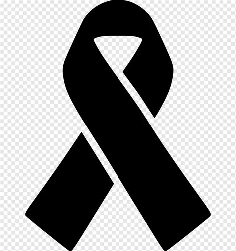 검은 넥타이 그림 에이즈 검은 리본 빨간 리본 컴퓨터 아이콘 흰색 리본 리본 각도 로고 Png Pngwing