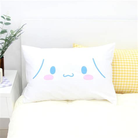 산리오 시나모롤 페이스베개커버 큐티 산리오 굿즈 키즈 캐릭터 위시버킷