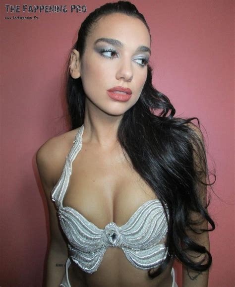Dua Lipa Exposed Tits On Selfie 4 Photos The Fappening