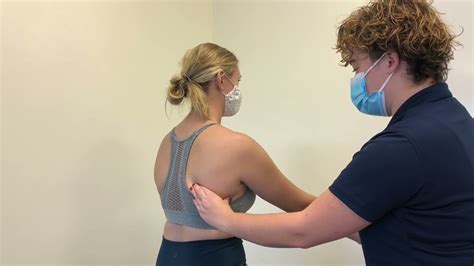 Scapular Abduction And Upward Rotation Mmt Youtube