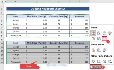 How To Paste Transpose In Excel Using Shortcut 4 Easy Ways Exceldemy