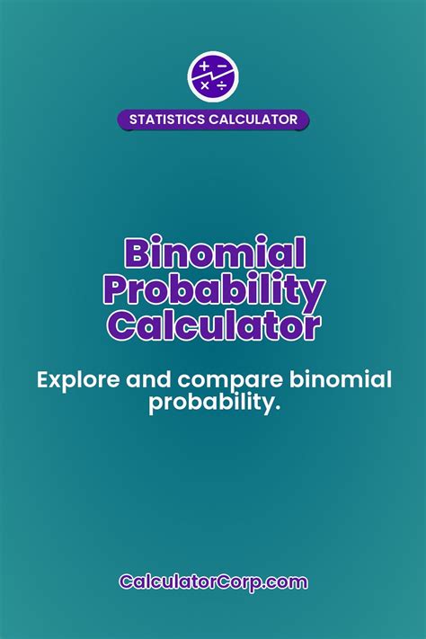 Binomial Probability Calculator