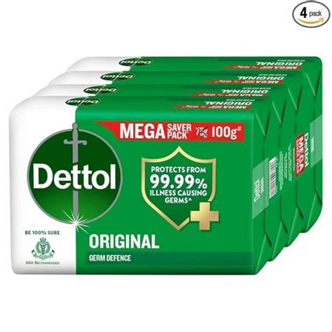 Menthol Dettol Original Bar Soap For Removing Spots 125gm At ₹ 50