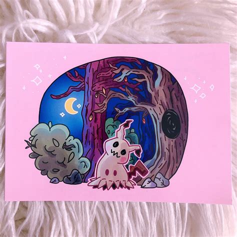 Mimikyu Print Etsy