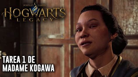 Hogwarts Legacy Tarea 1 De Madame Kogawa Español Latino Youtube