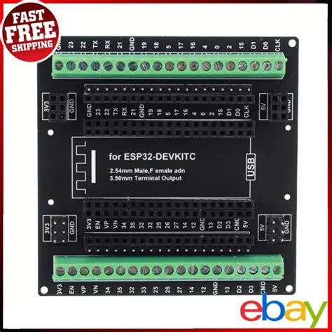 Utile Espansione Gpio Terminale 381mm015inch Per Esp32 Devkitc Esp