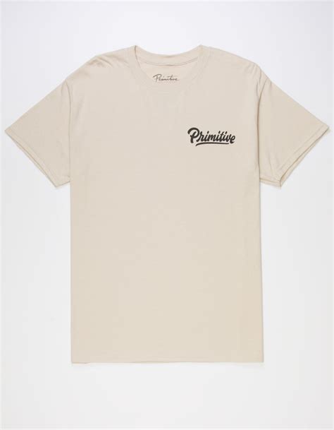 Primitive Native Script Mens Tee Sand M Tillys