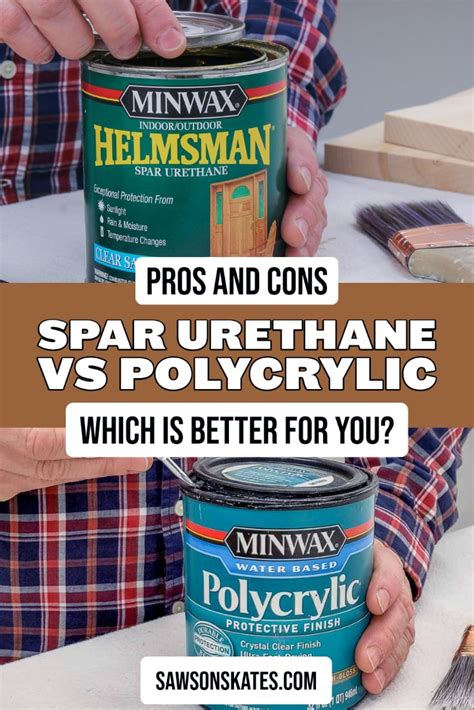 Polycrylic Vs Spar Urethane Pin 1 Saws On Skates