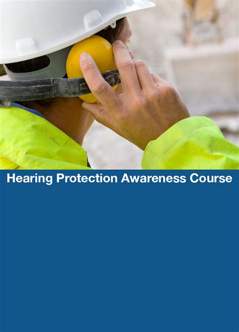 Hearing Protection Awareness Training Hse Risk Training