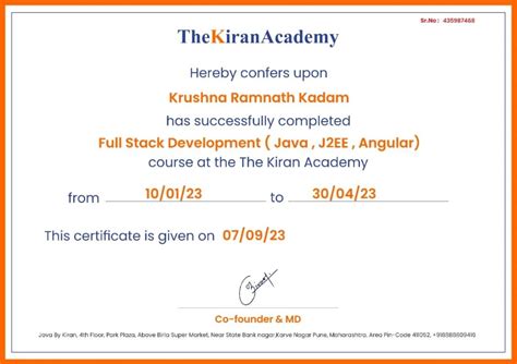 Krushna Kadam On Linkedin Javadeveloper Springboot Hibernate Sql