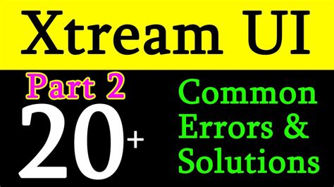 Xtream Ui Part 2 Tips And Troubleshooting Tutorial Youtube