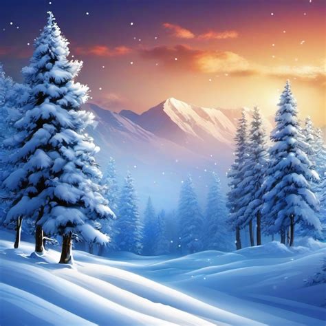 Snow Background Wallpaper Snow Theme Background
