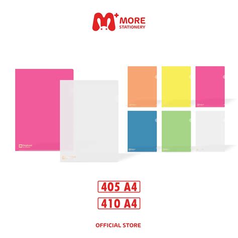 Elephant ตราช้าง แฟ้มใส แฟ้มซองพลาสติก ขนาด A4 รุ่น 405 และ 410 แพ็ค 12 ชิ้น Shopee Thailand