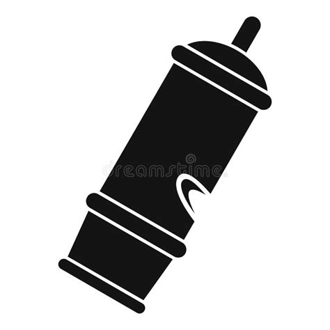 Retro Whistle Icon Outline Style Stock Vector Illustration Of Equipment Element 121673850