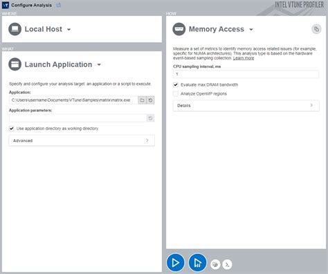 analyze memory access