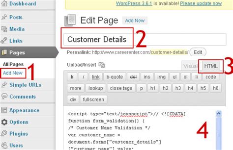 How To Create Customized Form In WordPress InkThemes