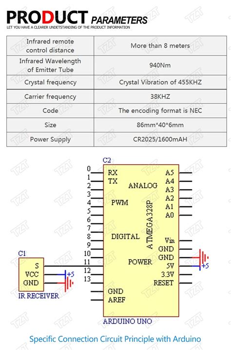 Greatzt 1 лот инфракрасный ИК беспроводной модуль дистанционного