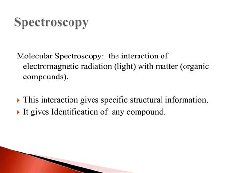 Btech Ii Engineering Chemistry Unit 5 B Spectroscopic Techniques Pptx