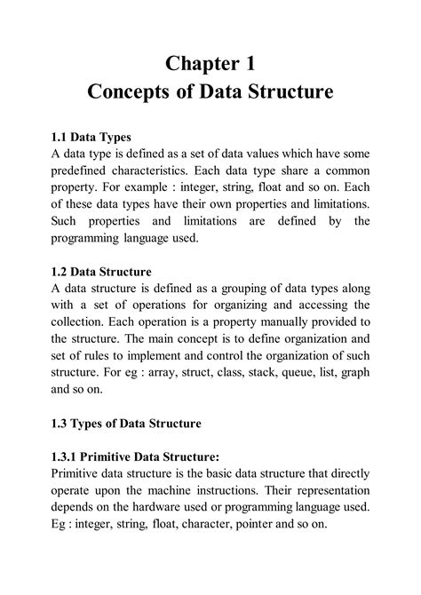 Introduction To Data Structure And Algorithm Pdf