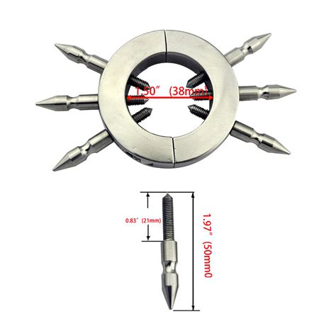 Spiked Cock Ring Mchastity