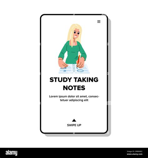 Writing Study Taking Notes Vector Stock Vector Image And Art Alamy