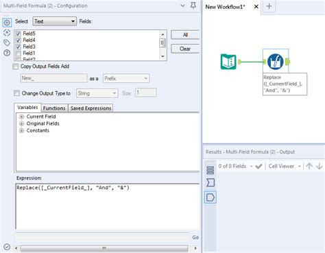 Solved Find And Replace Across Multiple Fields Simultaneous Alteryx Community