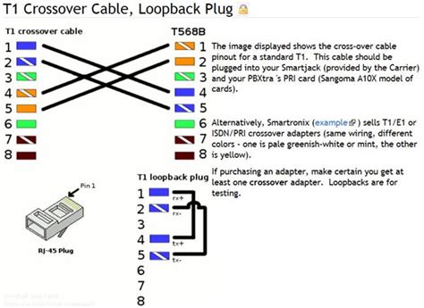 T1 Pinout Diagram