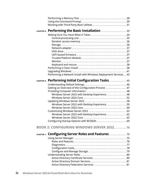 Windows Server 2022 And Powershell All In One For Dummies E Books Max30