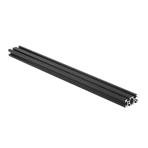 1pc Length 450mm Black Anodized 2040 T Slot Alumin Vicedeal