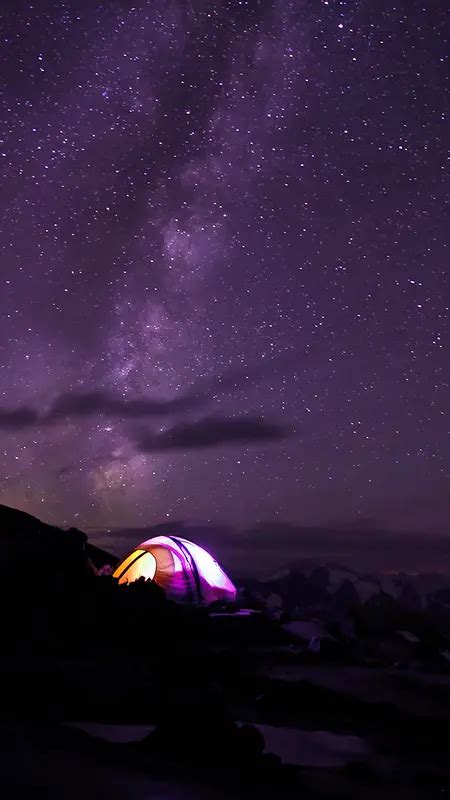 紫色露营app手机端h5背景背景图片素材下载 图片编号qkmebkmb 免抠素材网