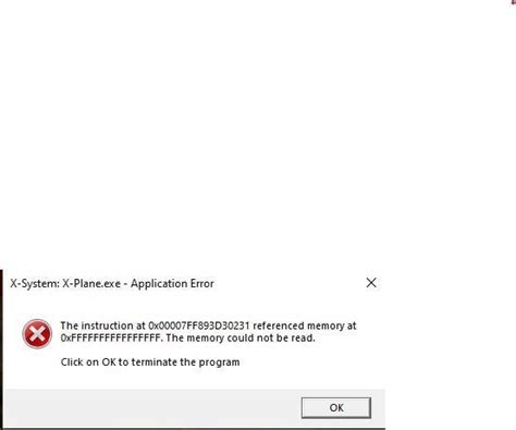 Fixed Error After Closing Simulator FIXED And Released X Plane