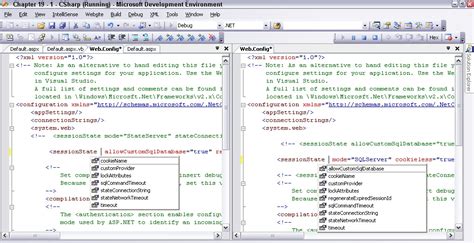 It S Amazing What One Can Find VS NET ASP NET Web Config Schema Inconsistency Shows Some