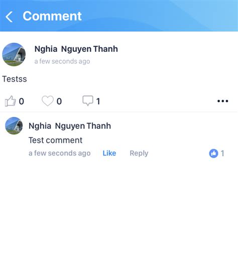 Bug When Likecomment Issue GetStream React Native Activity Feed GitHub