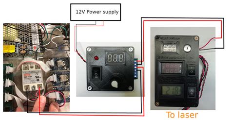 laser wiring diagram pinouts pwm ttl signal 50 off