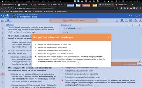 Grok Microbit Sport Final Challenge Rgroklearning