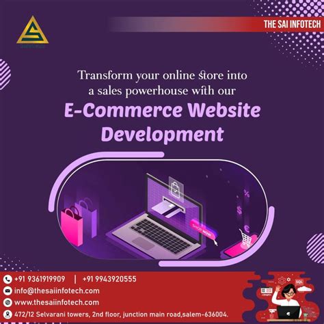 The Sai Infotech On Linkedin Website Webdevelopment Webdeveloper Ecommerce Software Software