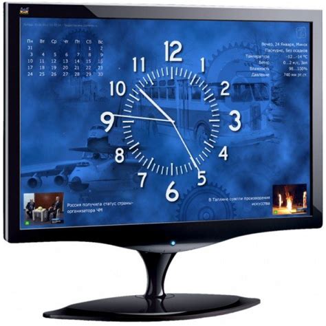 Заставка часы на экран блокировки Windows 10 3 видео Технологии