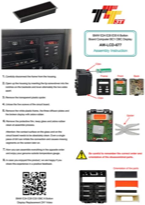 Lcd Display For Bmw E30 E28 On Board Computer Clock Bordcomputer Bc1 O