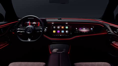 La Nouvelle Mercedes Benz Classe E Montre Tout Son Habitacle