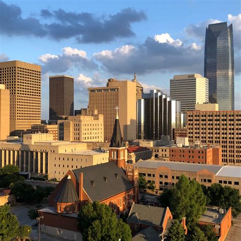 Downtown Oklahoma City Skyline