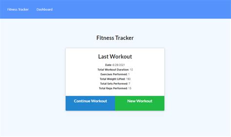 GitHub Sethvance Workout Tracker Workout Tracker Is An Application Where Users Can Track