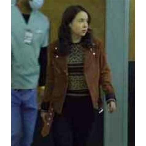 Sarah Steele The Good Fight S05 Marissa Gold Jacket