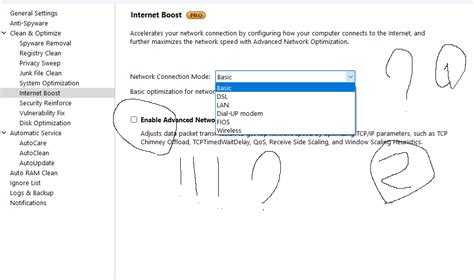 Boost Internet Settings Advanced Systemcare 18 Iobit Forum