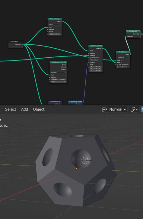Modeling How To Realize Geometry Nodes Instances And Boolean Here Blender Stack Exchange