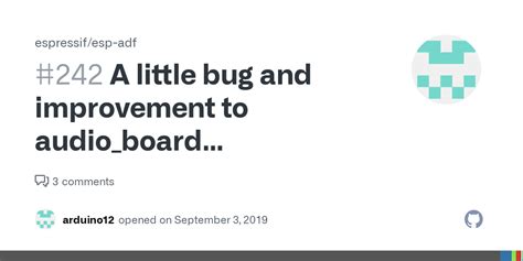 A Little Bug And Improvement To Audioboard Component Aud 744 · Issue 242 · Espressifesp