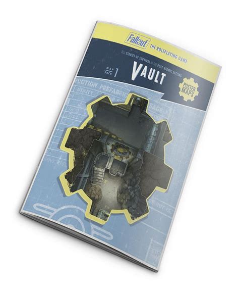 Modiphius Fallout Map Pack 1 Vault Roleplaying Game Macys