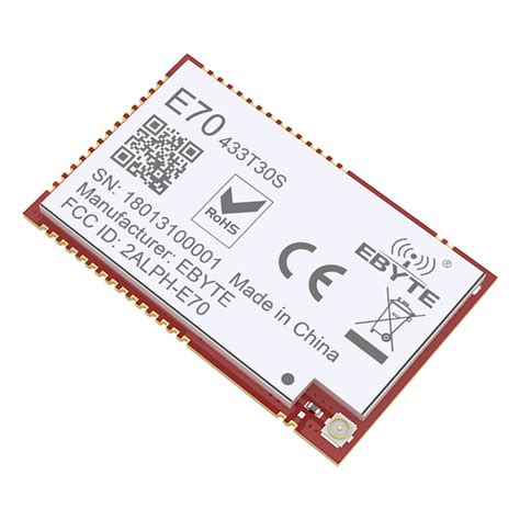 ebyte e70 433t30s ti cc1310 433mhz wireless transceiver 30dbm uart 6km